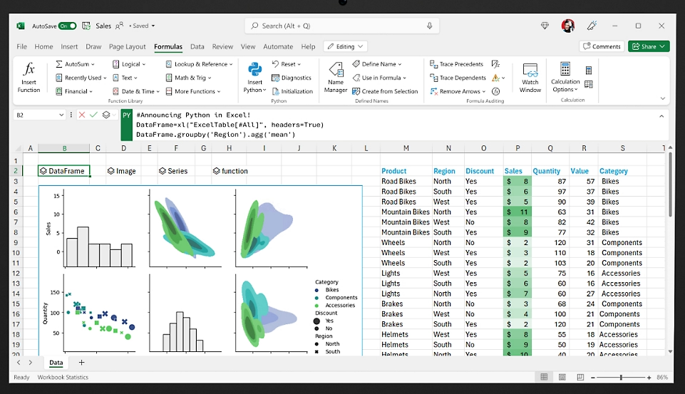 Python Finally Comes To Excel